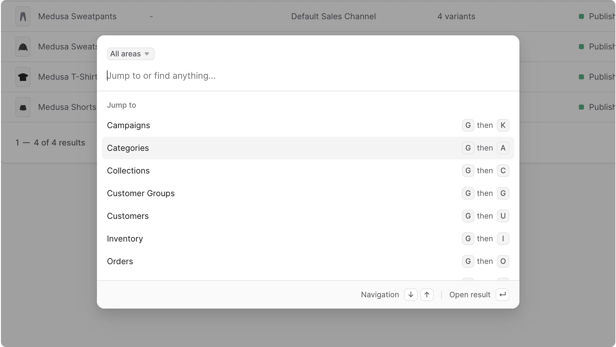 Medusa Admin User Guide